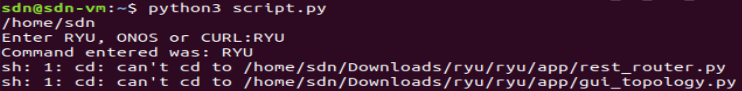 Solved Within a UBUNTU VM, using GNS3 I created code that is | Chegg.com