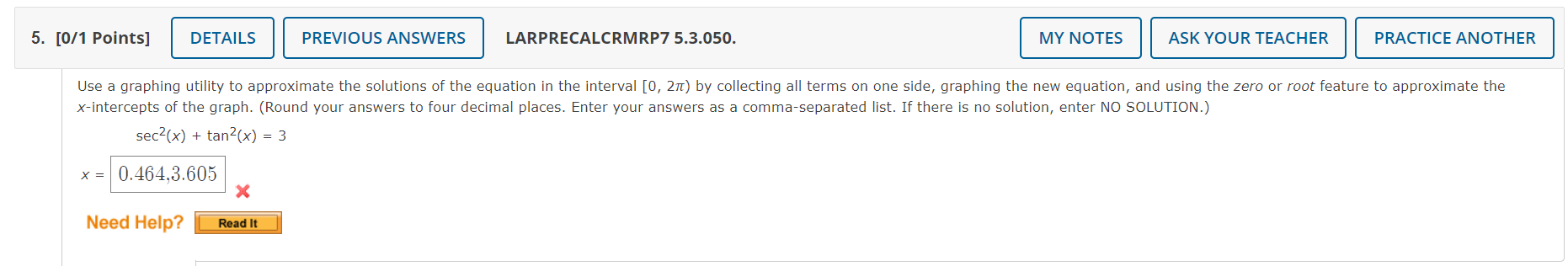 Solved Use a calculator to evaluate the trigonometric | Chegg.com