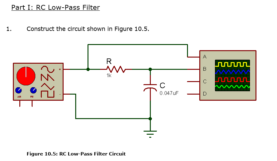 Table 10.1: High-Pass Filter Circuit readingsAv(dB) | Chegg.com