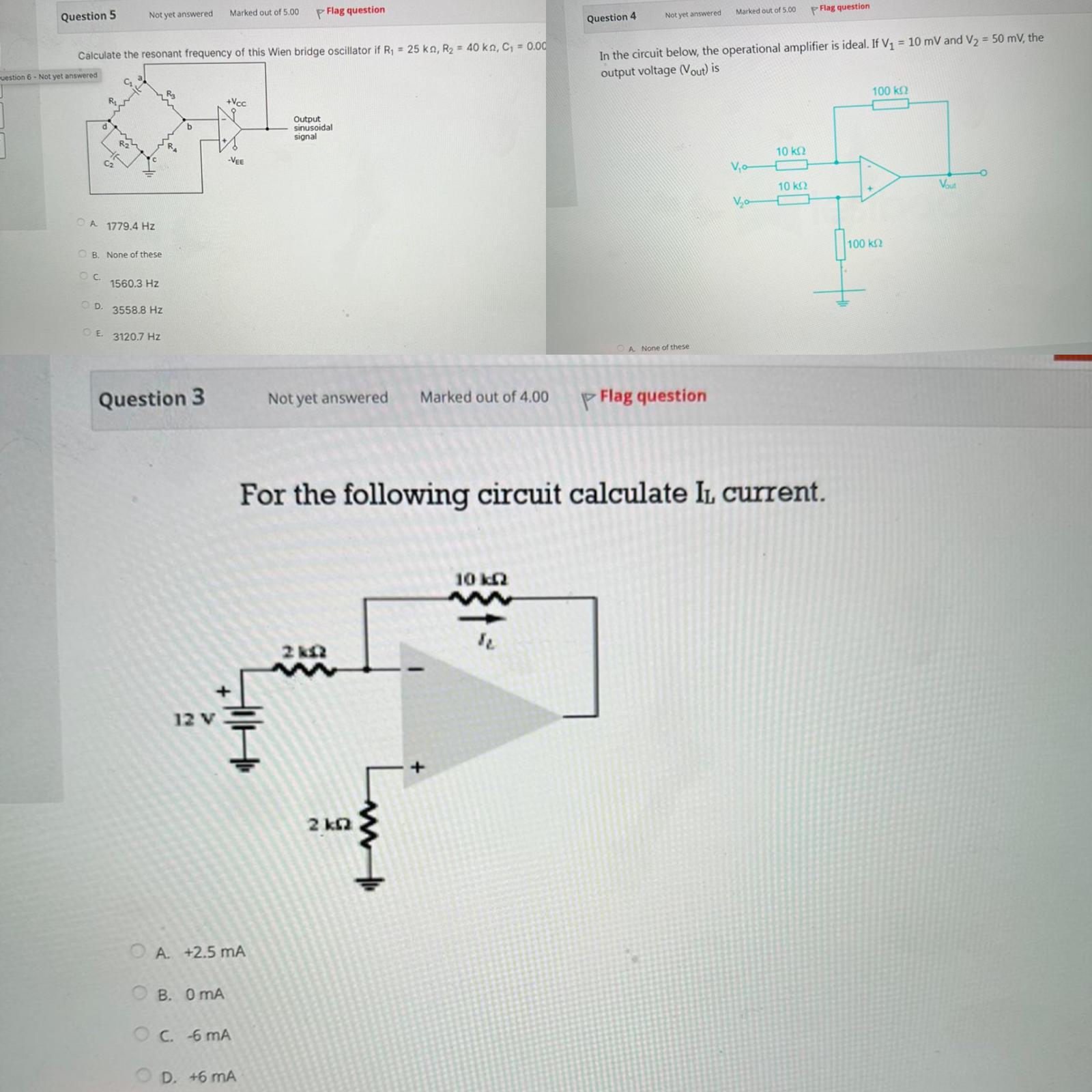 Solved Question 3For the following circuit calculate IL | Chegg.com