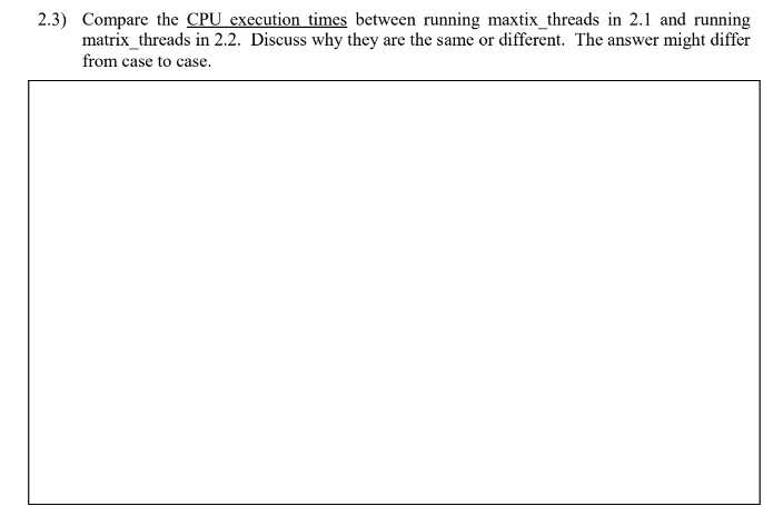 Solved In this exercise, we will observe and compare the | Chegg.com