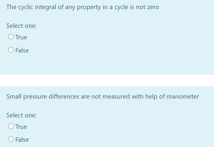 Solved The cyclic integral of any property in a cycle is not | Chegg.com