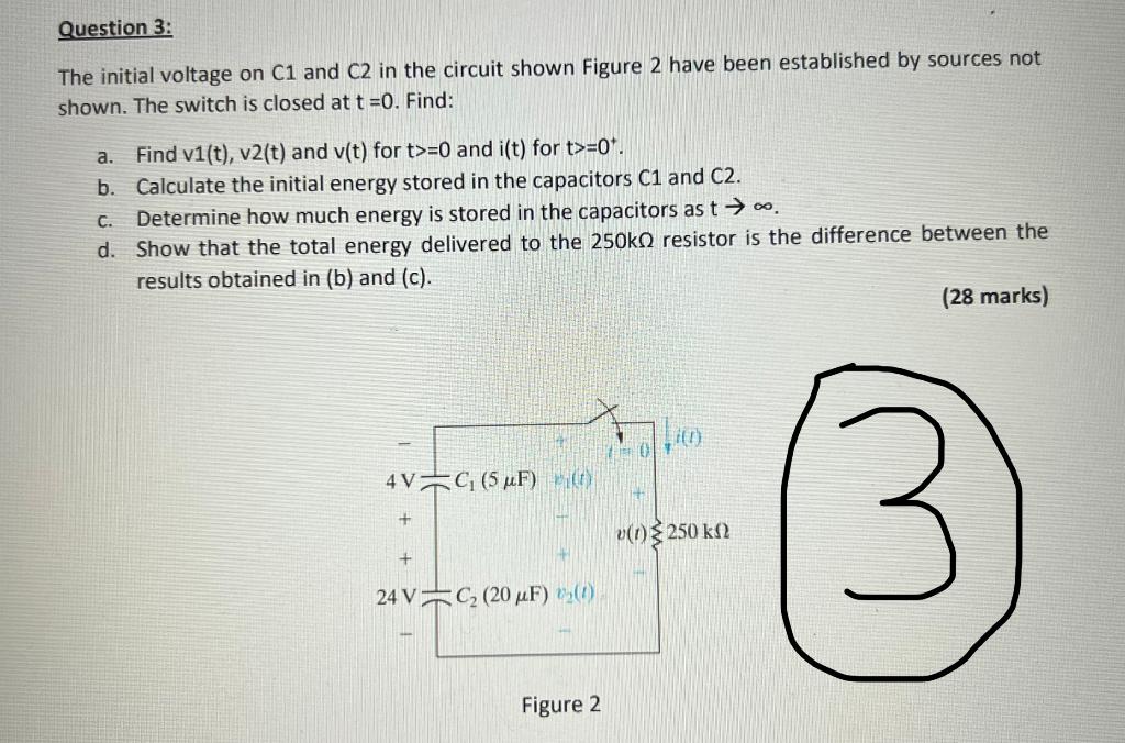 Solved Question 1: The independent current source in the | Chegg.com
