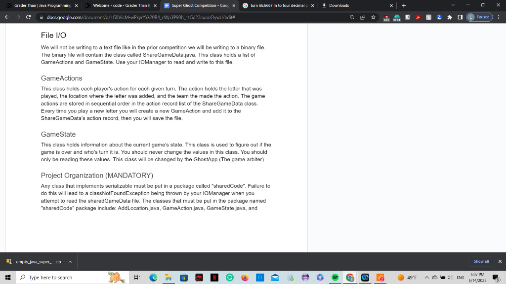 Solved Rule changes: The premise of the game remains the | Chegg.com