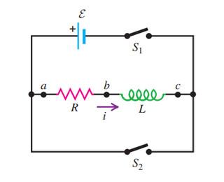 Solved 1.What is the initial current in the resistor, just | Chegg.com