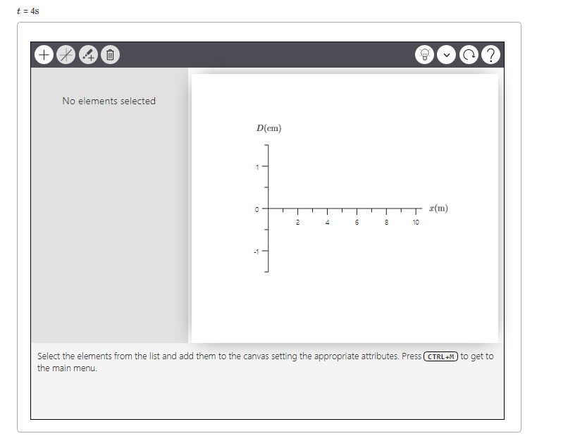 Solved The figure is a snapshot graph at t = Os of two waves | Chegg.com