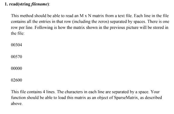 Solved Q5.Many computing applications produce matrices of | Chegg.com