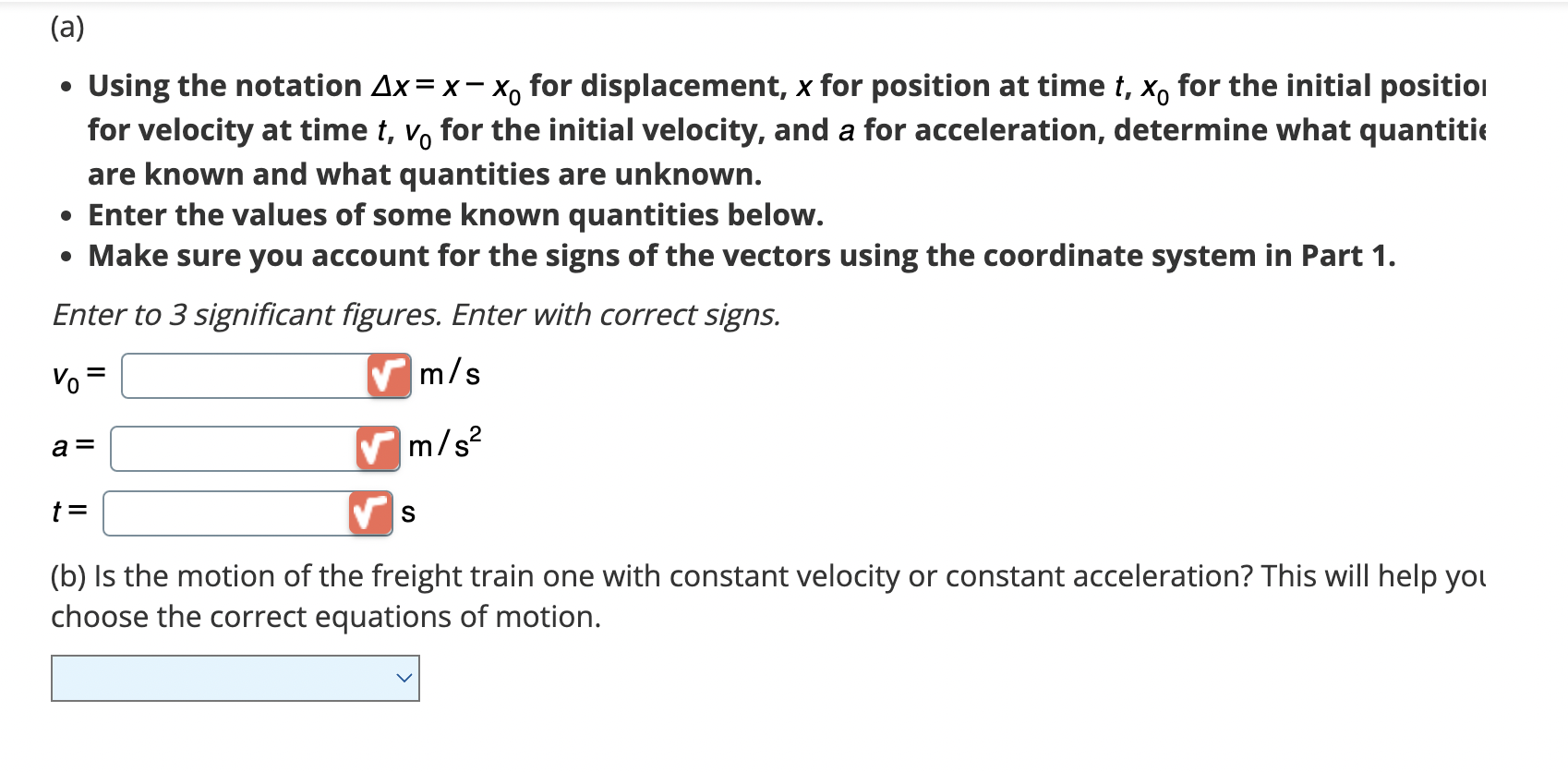 Solved Your diagram for Homework: Freight Train, Part 1 | Chegg.com