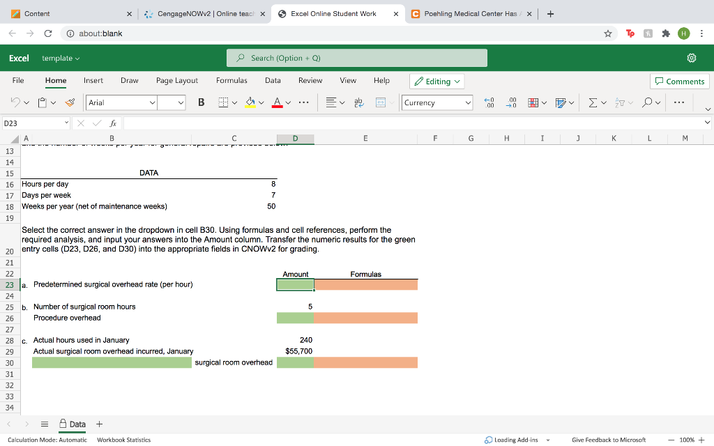 Solved Content CengageNOWV2 | Online teach X C | Chegg.com