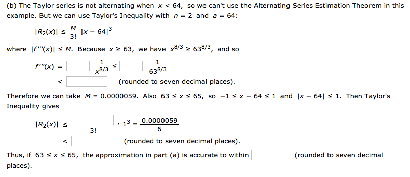 Solved EXAMPLE 1 (a) Approximate the function f(x) = x by a | Chegg.com