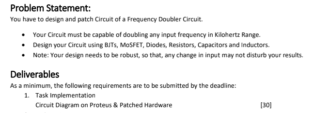 Solved Problem Statement: You have to design and patch | Chegg.com