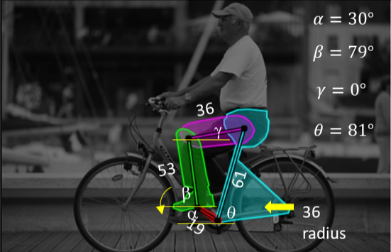 Find the velocity and acceleration of the bicycle. 4 | Chegg.com