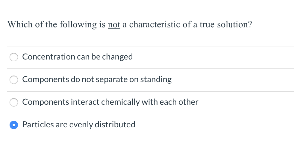 Solved Which of the following is not a characteristic of a | Chegg.com