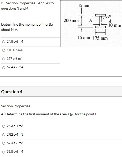 Solved 5. Determine total normal stress acting internal to | Chegg.com