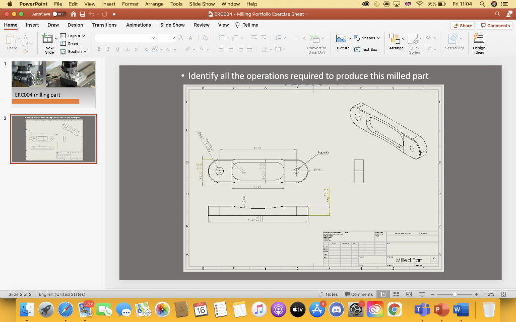 Solved PowerPoint File Edit View Insert Format Arrange Tools | Chegg.com