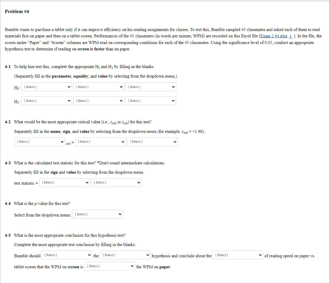 Solved Problem #4 Bumble wants to purchase a tablet only if | Chegg.com