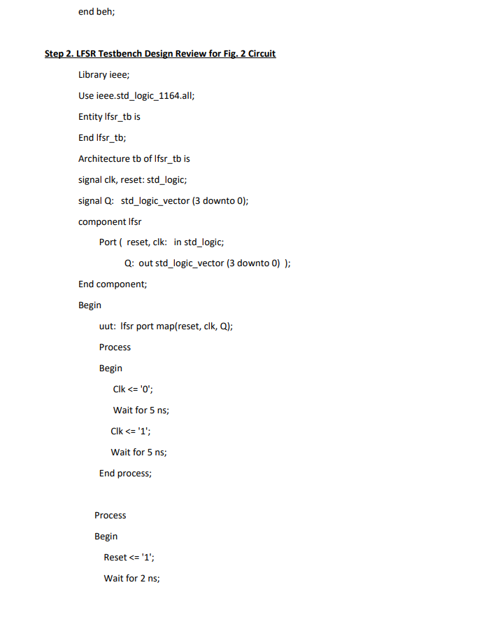 Solved Part 2: Pseudorandom Number Generator A linear | Chegg.com