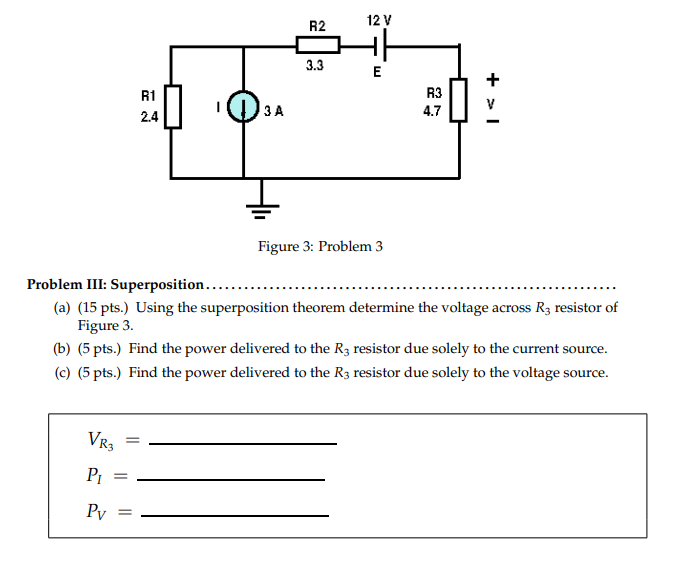 Solved Figure 3 Problem 3 Problem Iii Superposition A