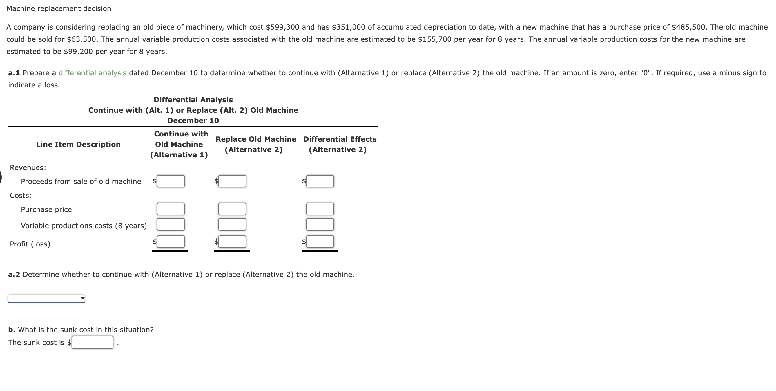 Solved estimated to be $99,200 per year for 8 years. | Chegg.com