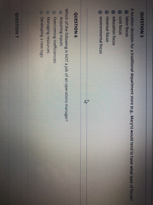 Solved QUESTION 3 The difference between revenue and costs | Chegg.com