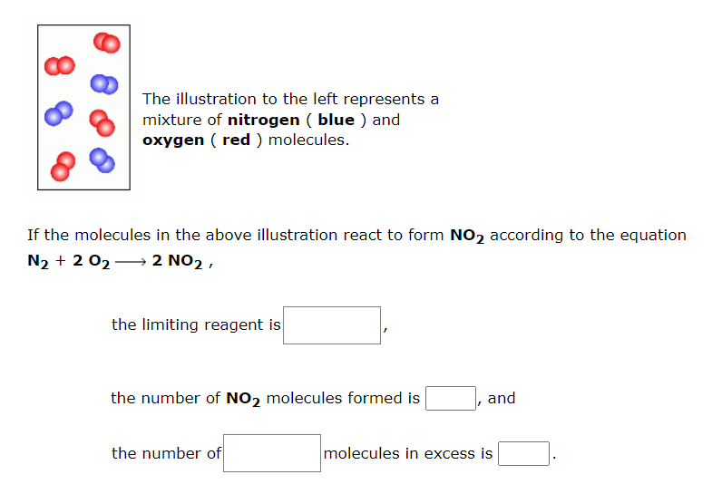 Solved The illustration to the left represents a mixture of | Chegg.com