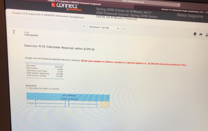 Solved h & Appendix E GRADED Homework Assignment xercise | Chegg.com