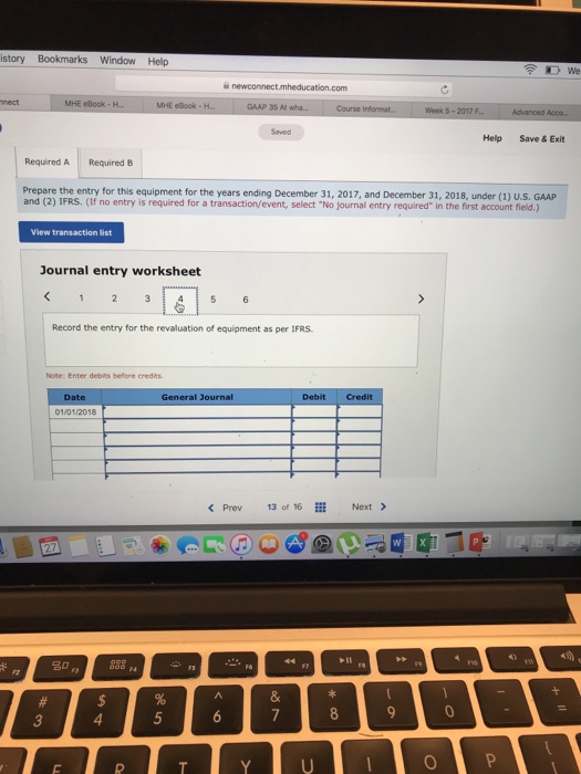 Solved Week 5-2017 F Help Save &ExitSubmit l Company | Chegg.com