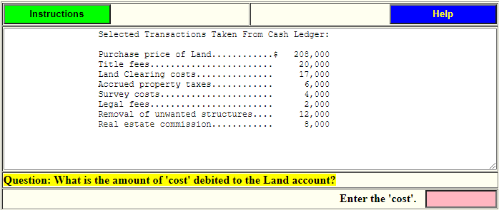 Solved How would I figure out the cost from the Acquisition | Chegg.com