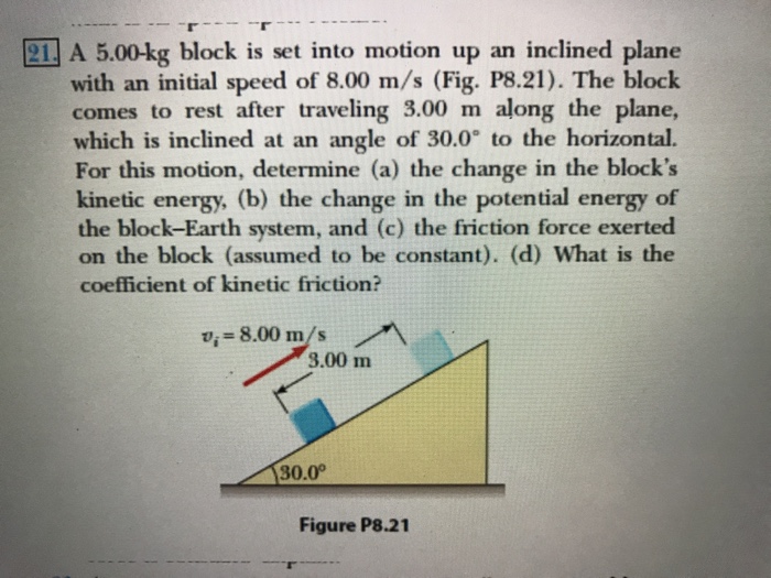 Solved I3 A 40.0kg box initially at rest is pushed 5.00 m | Chegg.com