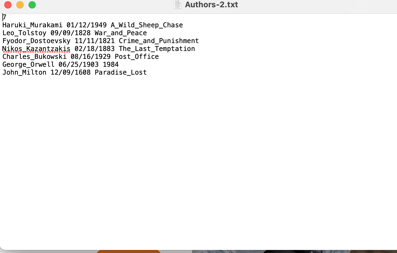 Solved Objectives: The major advantage of using structs is | Chegg.com