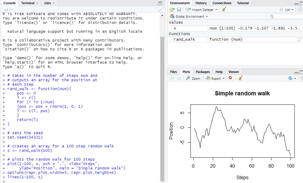 Solved Discuss the differences in information from RStudio | Chegg.com