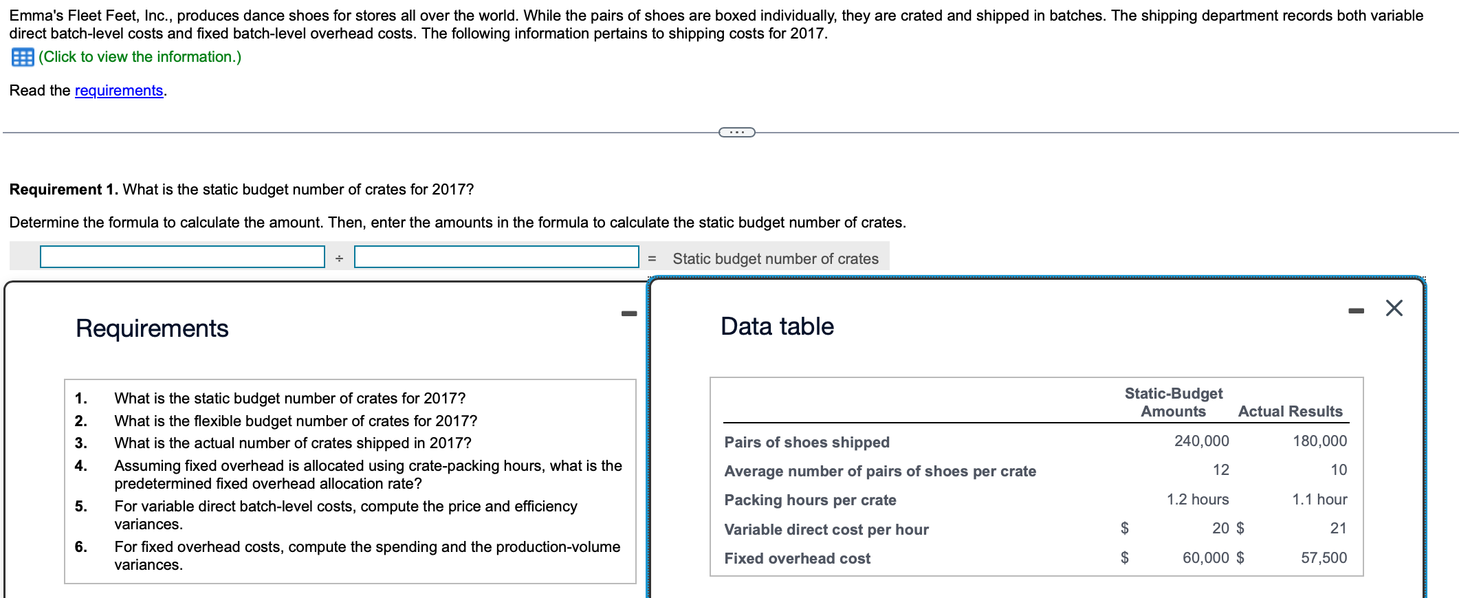 Solved direct batch-level costs and fixed batch-level | Chegg.com