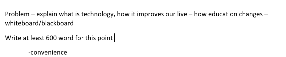 Solved Problem - explain what is technology, how it improves | Chegg.com