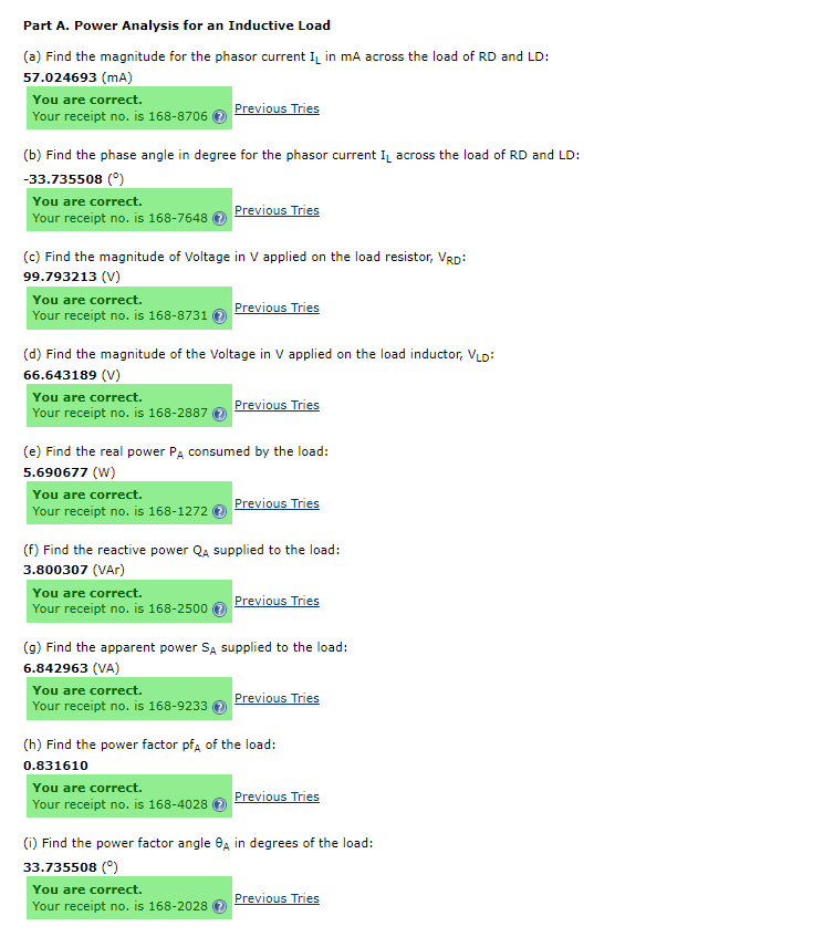 Solved Part B. Improved Power System Connected to a Parallel | Chegg.com