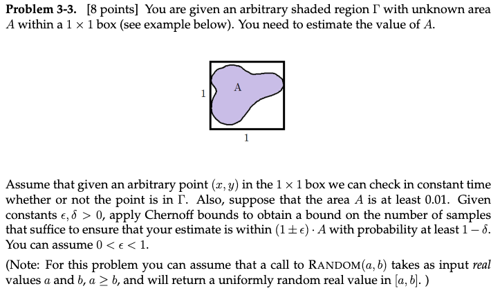 Problem 3-3. [8 points] You are given an arbitrary | Chegg.com