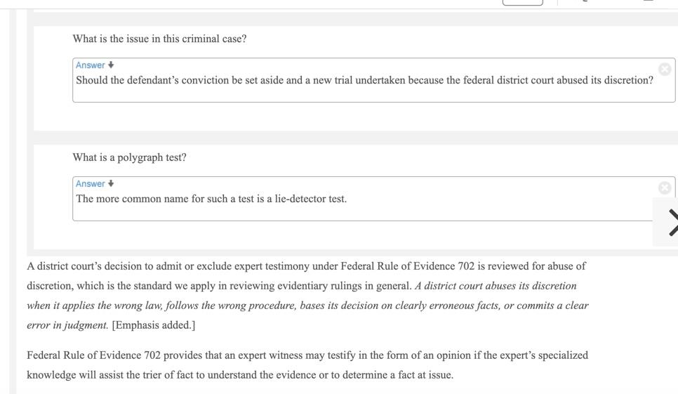 After reading the case, you will write in your own | Chegg.com