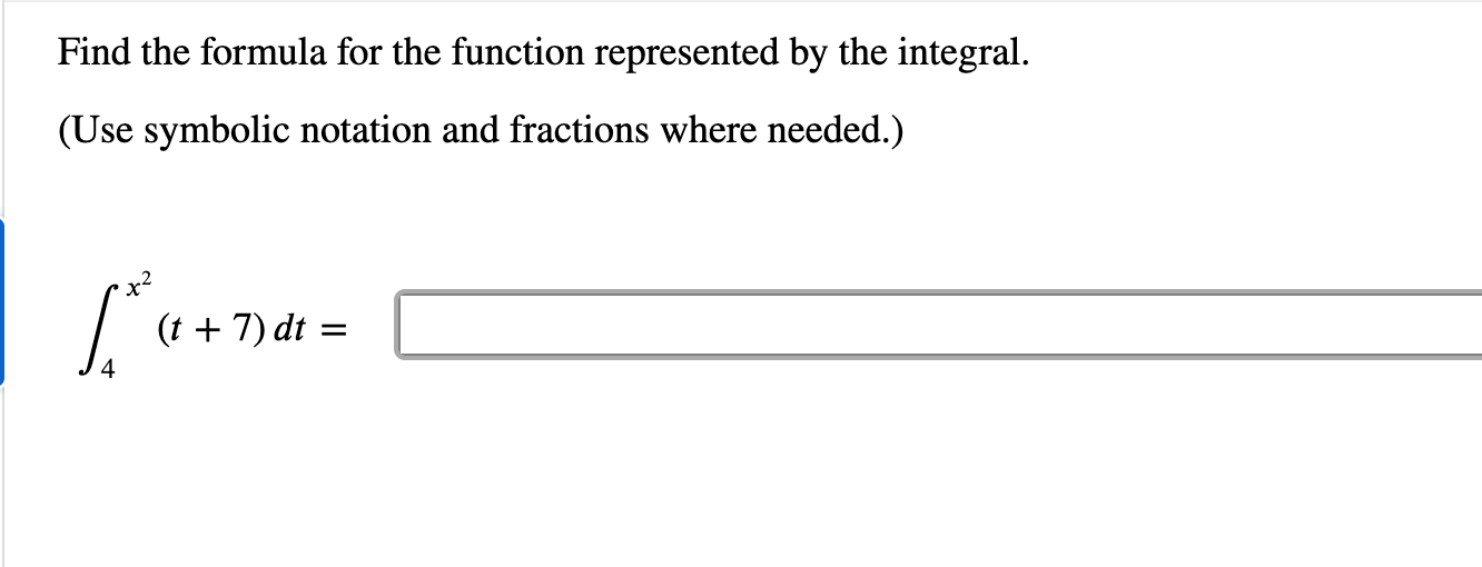 Solved Find the formula for the function represented by the | Chegg.com