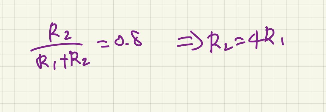 Solved R2 RitR2 -0.8 - =)R2=4R、 | Chegg.com
