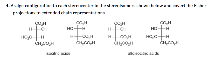 Solved 4. Assign configuration to each stereocenter in the | Chegg.com