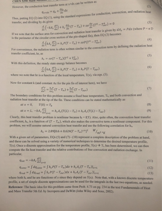 Part 3: Atypical Boundary Value Problems (BVPs) Heat | Chegg.com