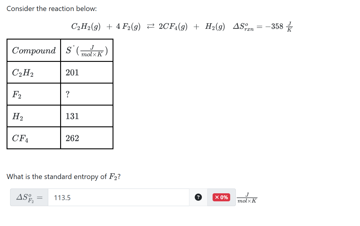Solved Consider the reaction below: | Chegg.com