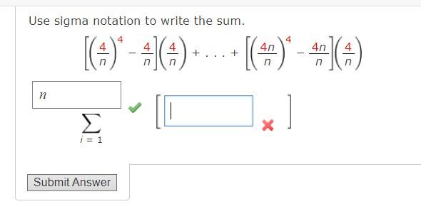 Solved Use sigma notation to write the sum. | Chegg.com