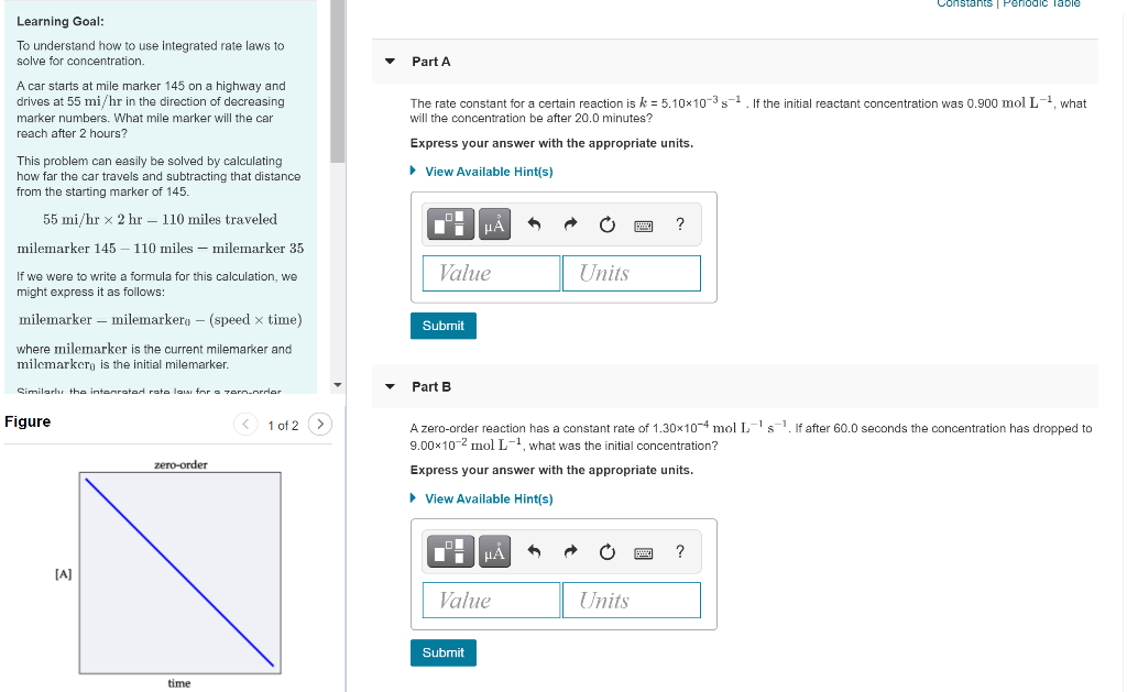 Solved Constants Periodic Table Part A Learning Goal: To | Chegg.com