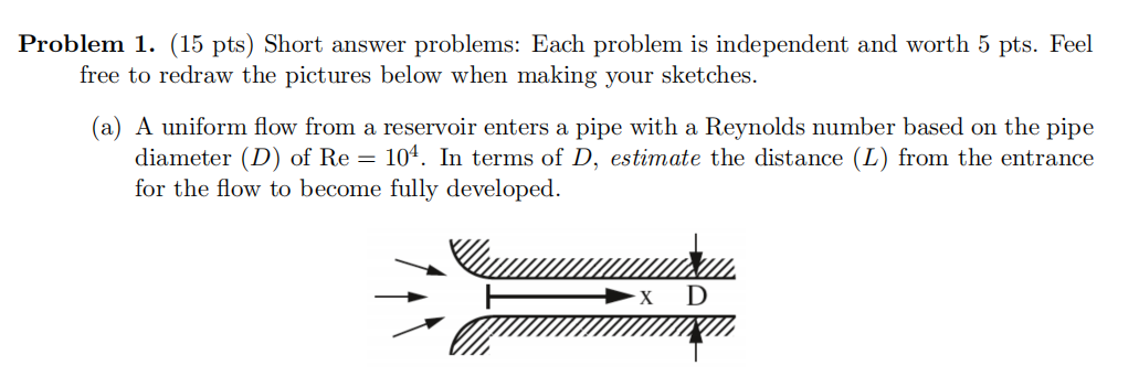 Solved Problem 1. (15 pts) Short answer problems: Each | Chegg.com Solved Problem 1. (15 pts) Short answer problems: Each | Chegg.com