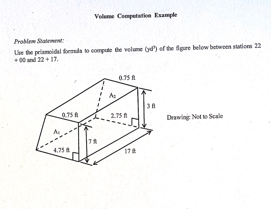 Solved Volume Computation Example Problem Statement: Use the | Chegg.com