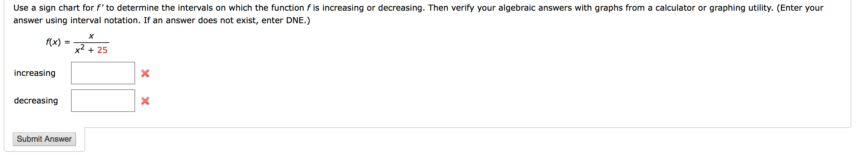 Solved Use a sign chart for f' to determine the intervals on | Chegg.com