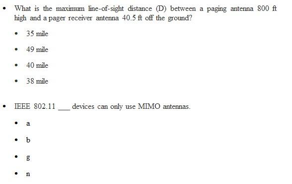 Solved What is the maximum line-of-sight distance D) between | Chegg.com