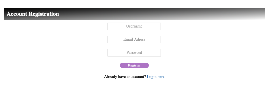 Solved create a simple login and sign up page with php and | Chegg.com
