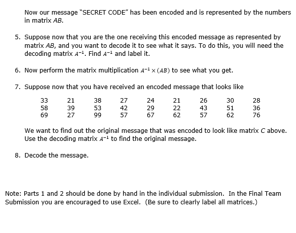 Solved Part 1 Linear Transformations 1 Use Matrix 7612