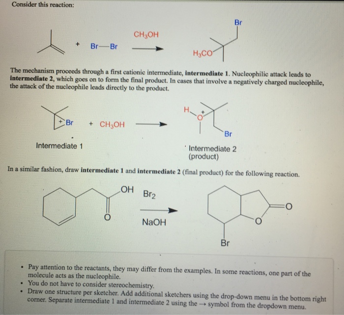 Solved Consider the reaction: The mechanism proceeds | Chegg.com
